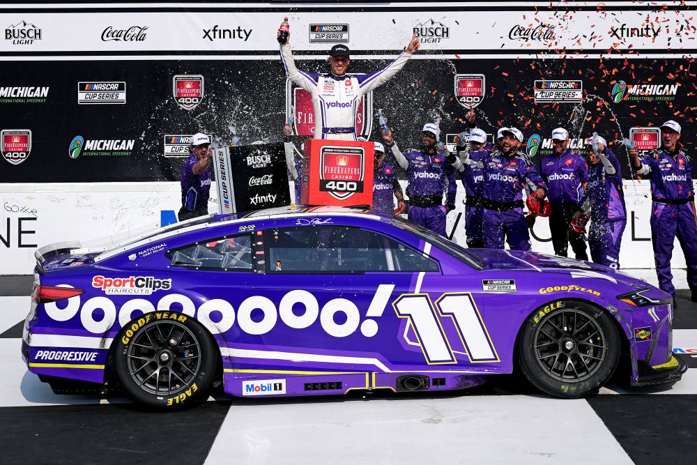 2025 1:24 Denny Hamlin No. 11 Yahoo Michigan WIN Diecast – Joe Gibbs Racing Store