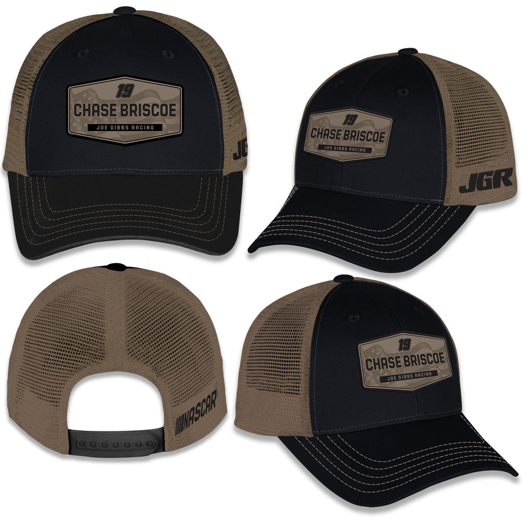 Chase Briscoe Adult Flag Hat – Joe Gibbs Racing Store