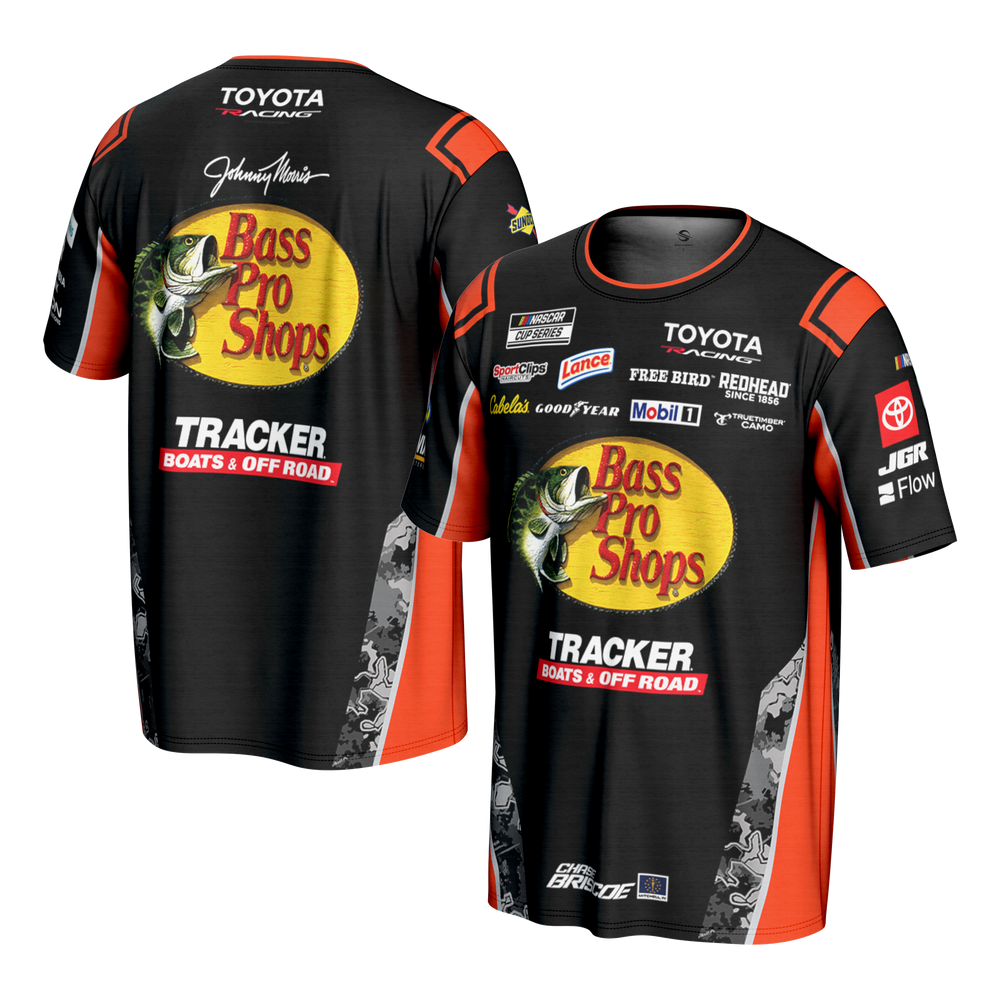 2026 Chase Briscoe Bass Pro Shops Uniform Tee – Joe Gibbs Racing Store