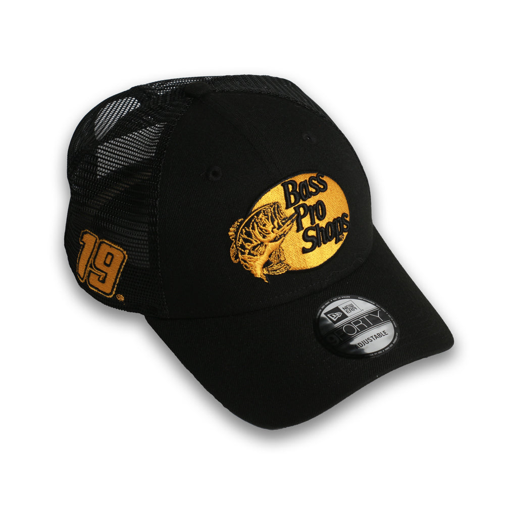 Chase Briscoe Bass Pro Black Gold New Era 940 Trucker Hat