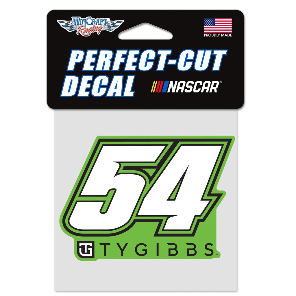 Ty Gibbs #54 4x4 Perfect Cut Decal – Joe Gibbs Racing Store